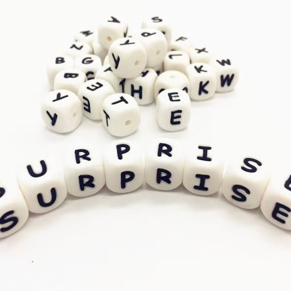 12mm Silicone Letters – SILICONE BEADS WHOLESALE